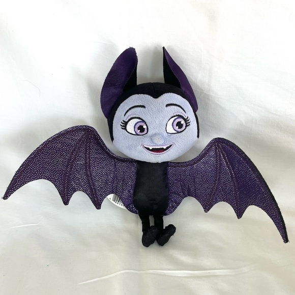 Disney | Toys | Disney Vampirina Bat 8 Plush Toy With Purple Sparkly ...